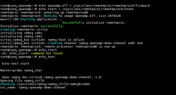 Zynq OpenAMP Demo 测试 - 知乎