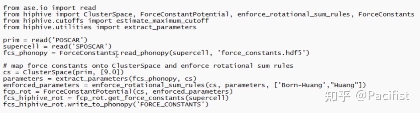 对CaO表面的声子谱使用hiphive工具矫正 - 知乎