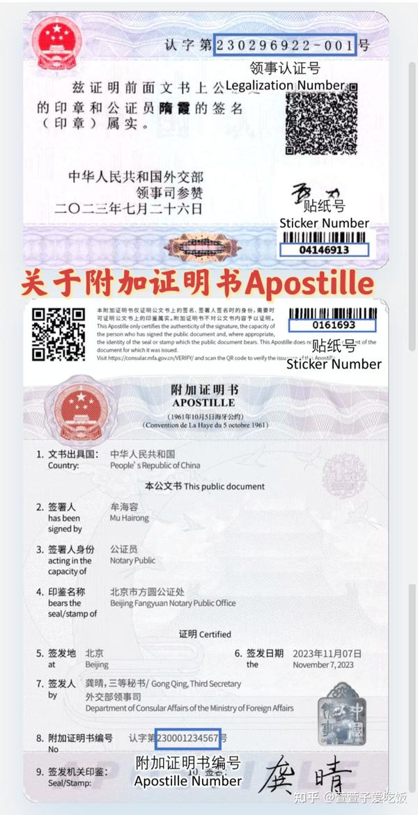 关于附加证明书Apostille - 知乎