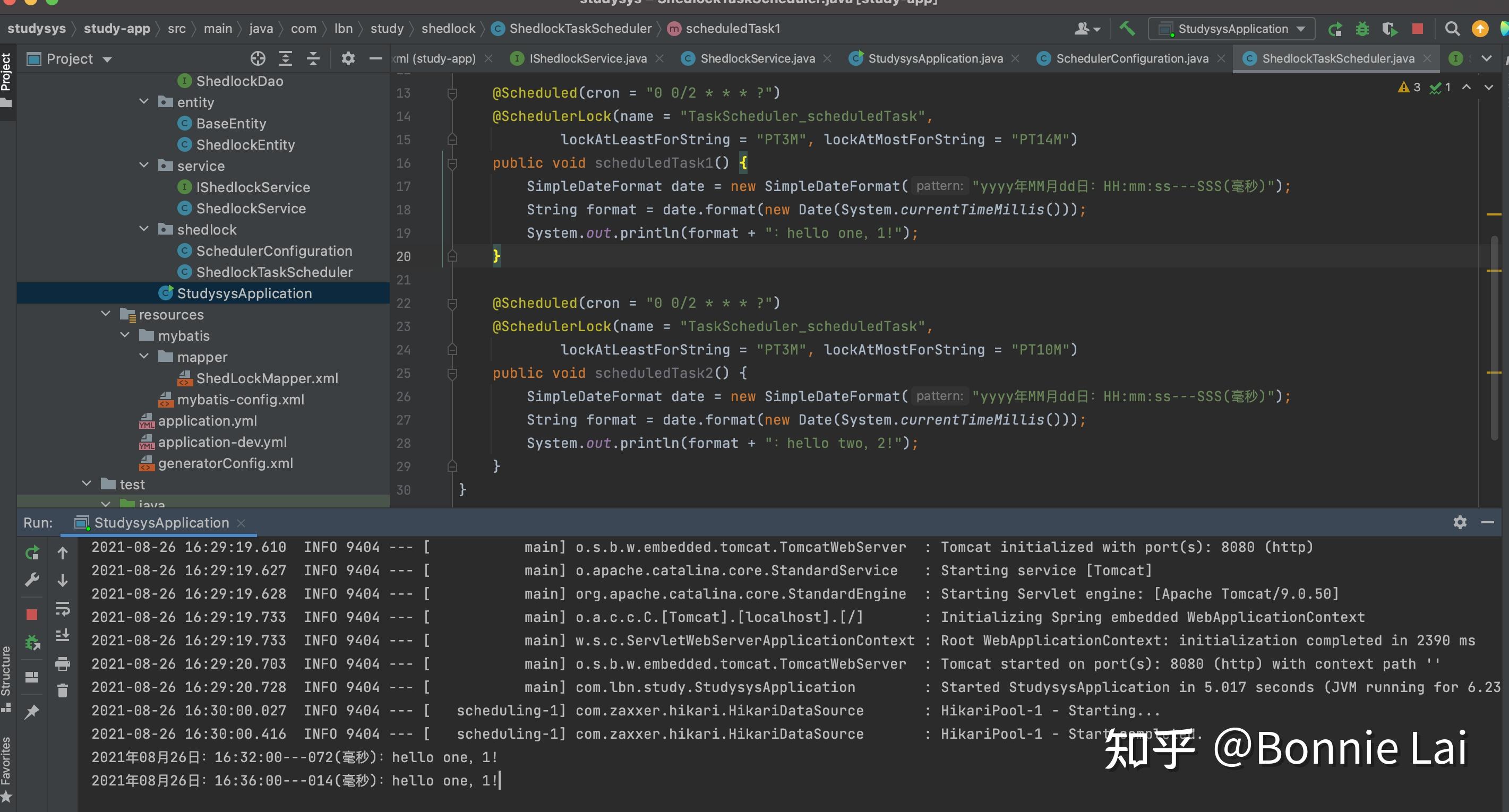 spring项目引入shedlock实现分布式锁 - 知乎