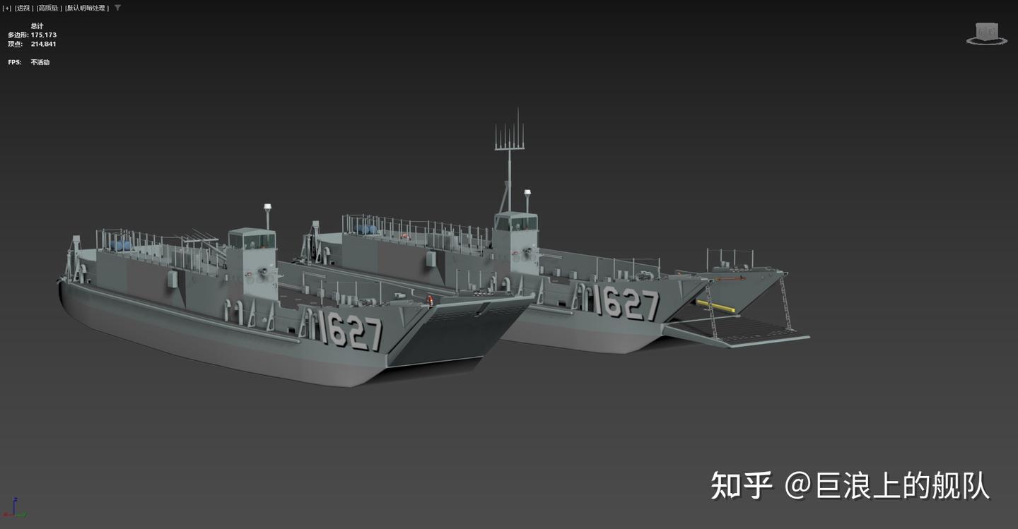 美国 LCU 1627型 通用登陆艇 - 知乎