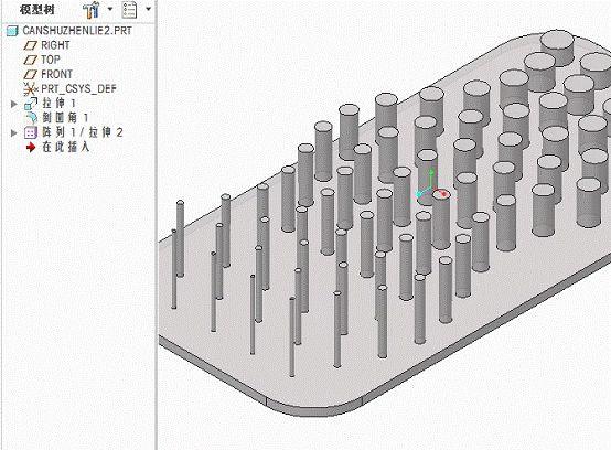 Proe/Creo高级阵列实例解析 - 知乎