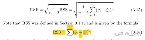 学习笔记|统计学习之二----线性回归 - 知乎