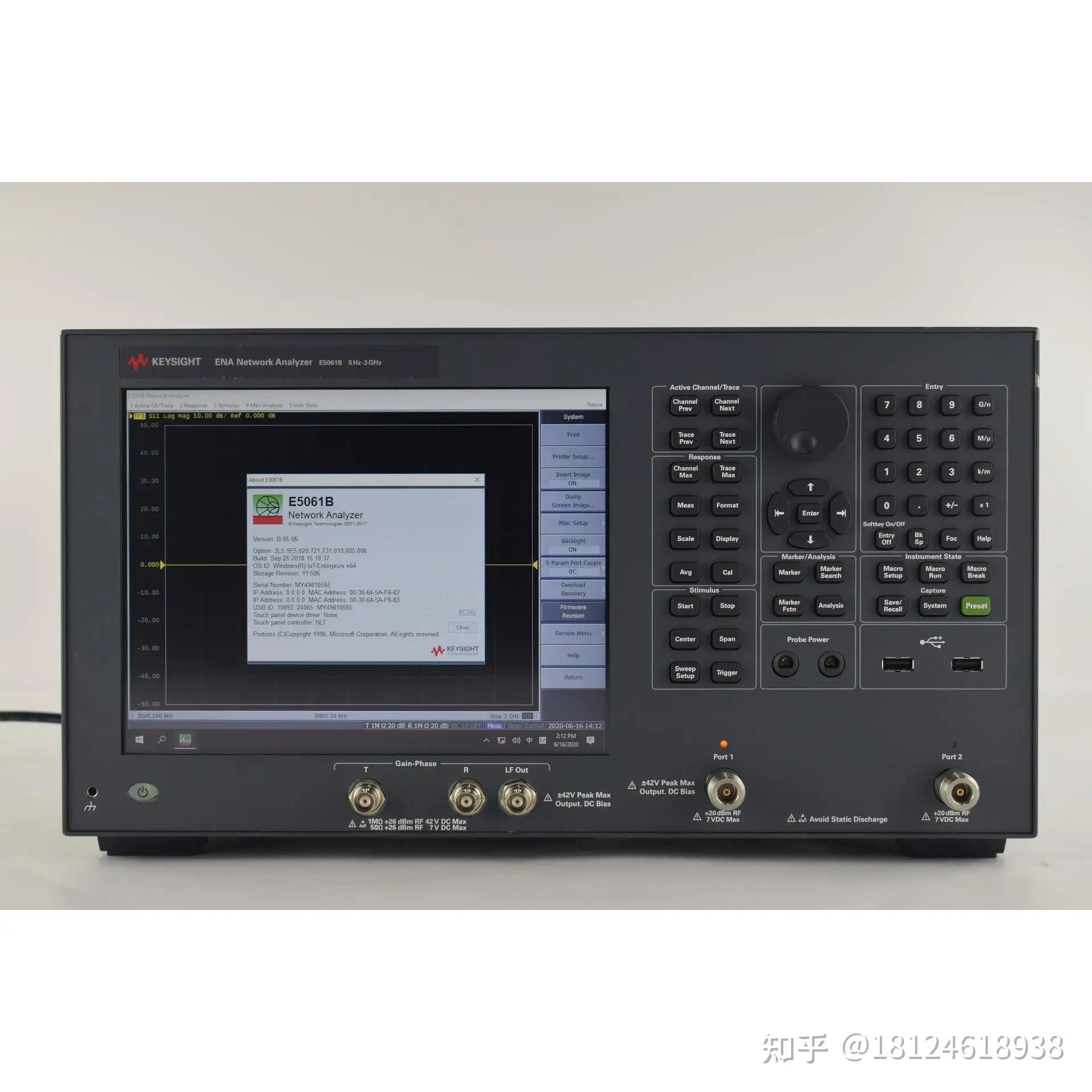 keysight E5061B/安捷伦E5061B网络分析仪 - 知乎