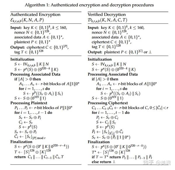 轻量级密码算法Ascon原理详解 - 知乎