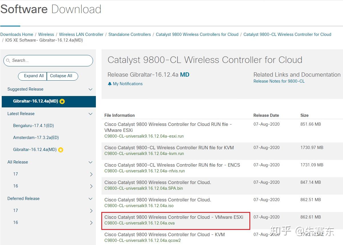 思科Catalyst 9800-CL无线控制器虚拟部署指南 - 知乎