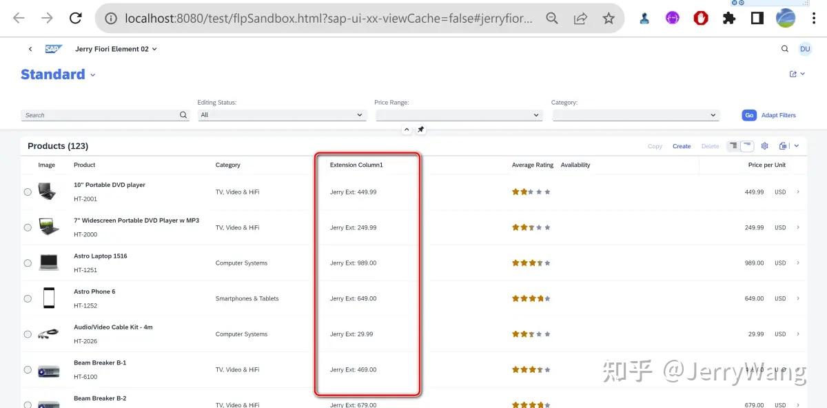 SAP Fiori Elements List Report 
