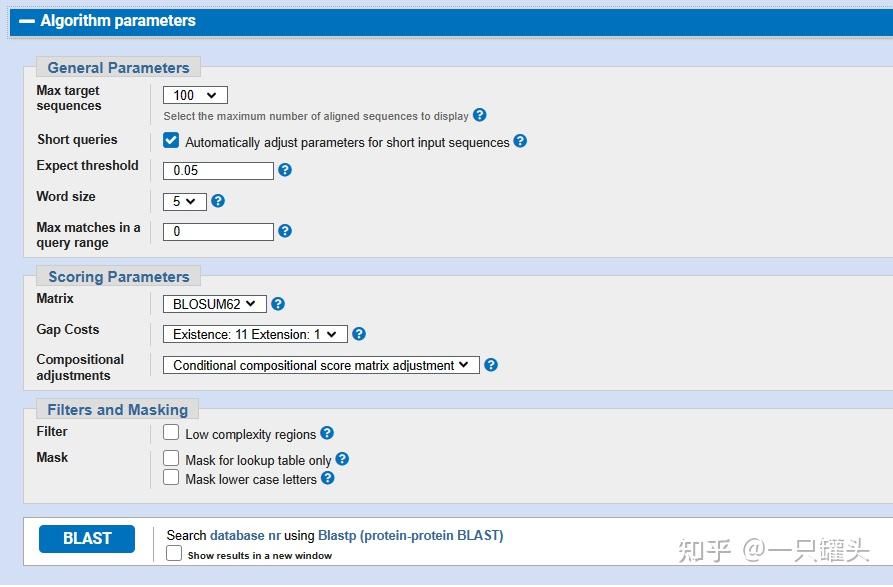 NCBI BLAST使用教程及BLASTP比对结果分析 - 知乎