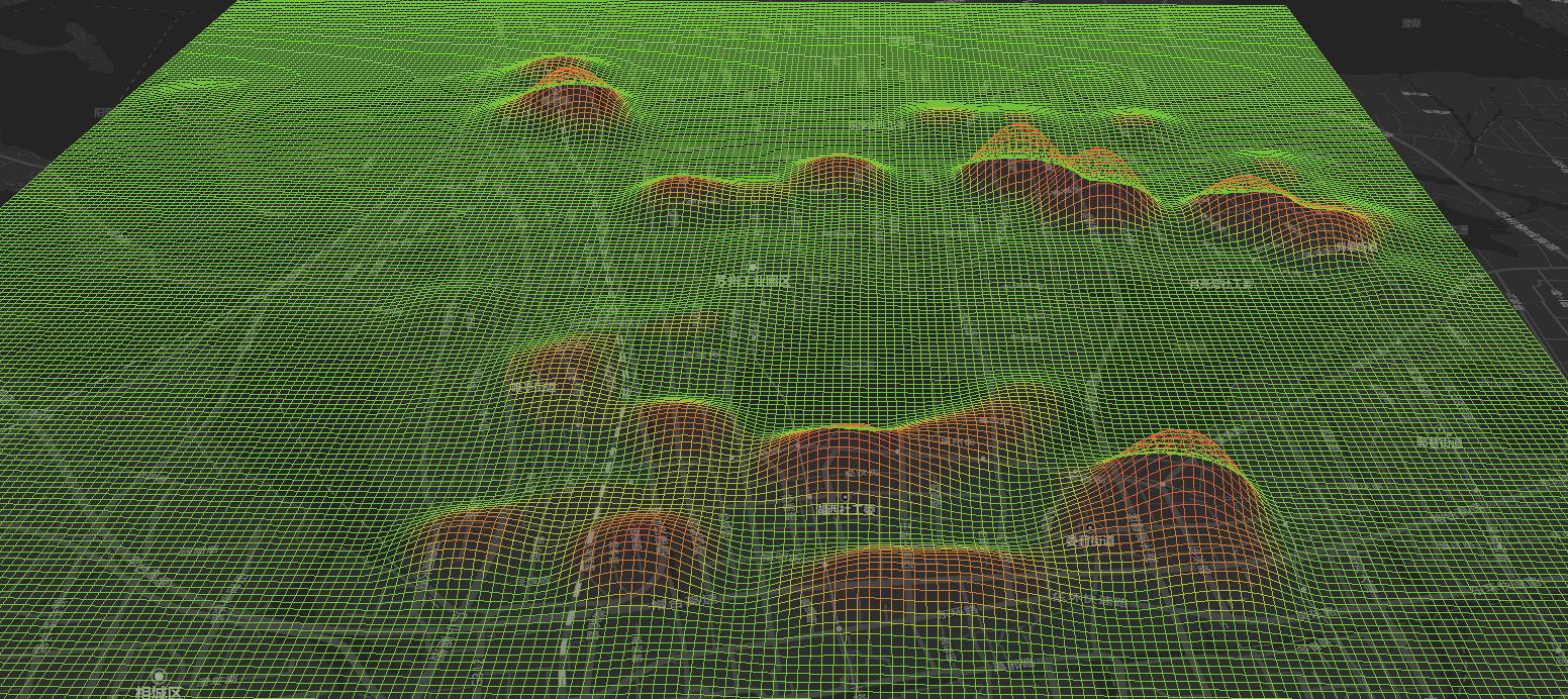 mapboxgl + three 动画 — 网格热图 - 知乎