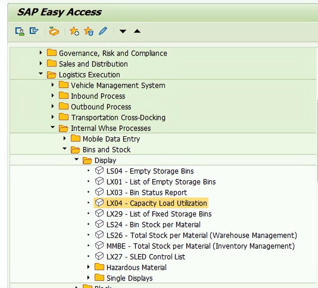 SAP WM初阶之LX04 Capacity Load Utilization - 知乎