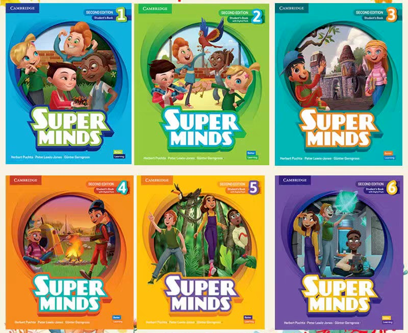Super Minds》 高清第二版，剑桥继续遥遥领先！附学生书/教师书+练习+音视频+白板等 - 知乎