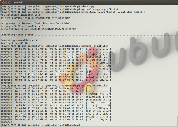 漏洞分析 Lab13 MD5 Collision Attack Lab - 知乎
