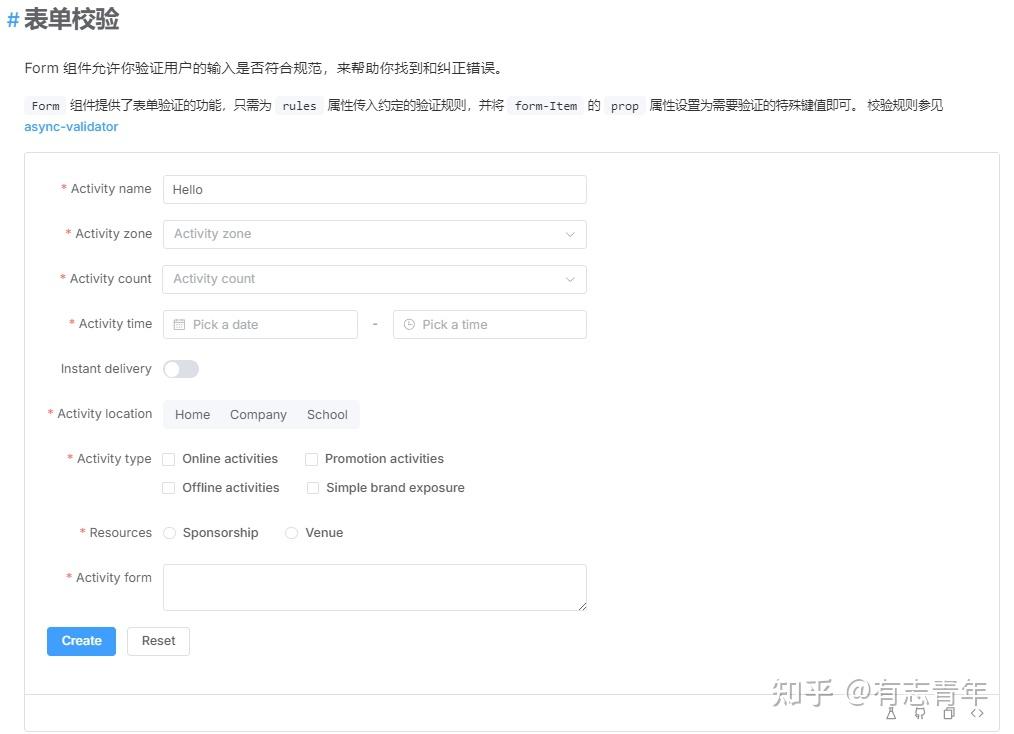 【elementplus】el Form使用技巧:动态切换校验规则的最佳实践 知乎