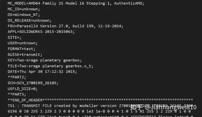 西门子三维建模引擎ParaSolid 中性格式：X_T格式 - 知乎