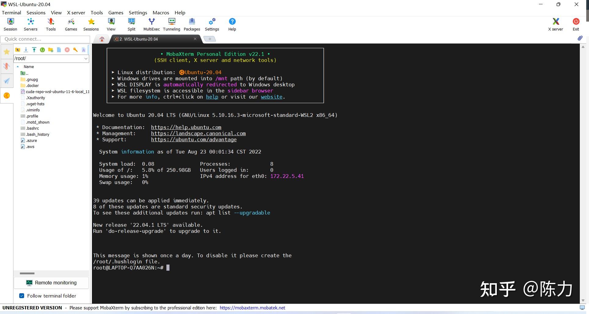 Win11+WSL2+Ubuntu+Docker-Desktop 支持GPU的深度学习环境搭建 - 知乎