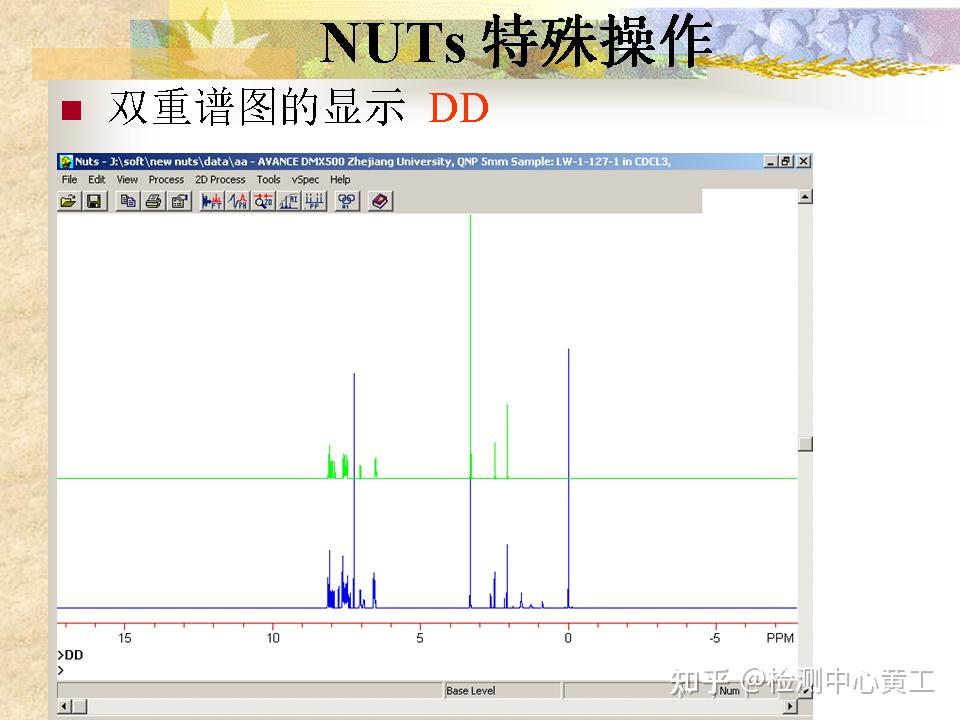 NUTs处理NMR谱图技巧（附PPT!） - 知乎
