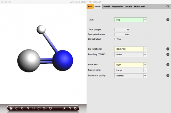 ADF教程：如何计算内反应路径IRC - 知乎
