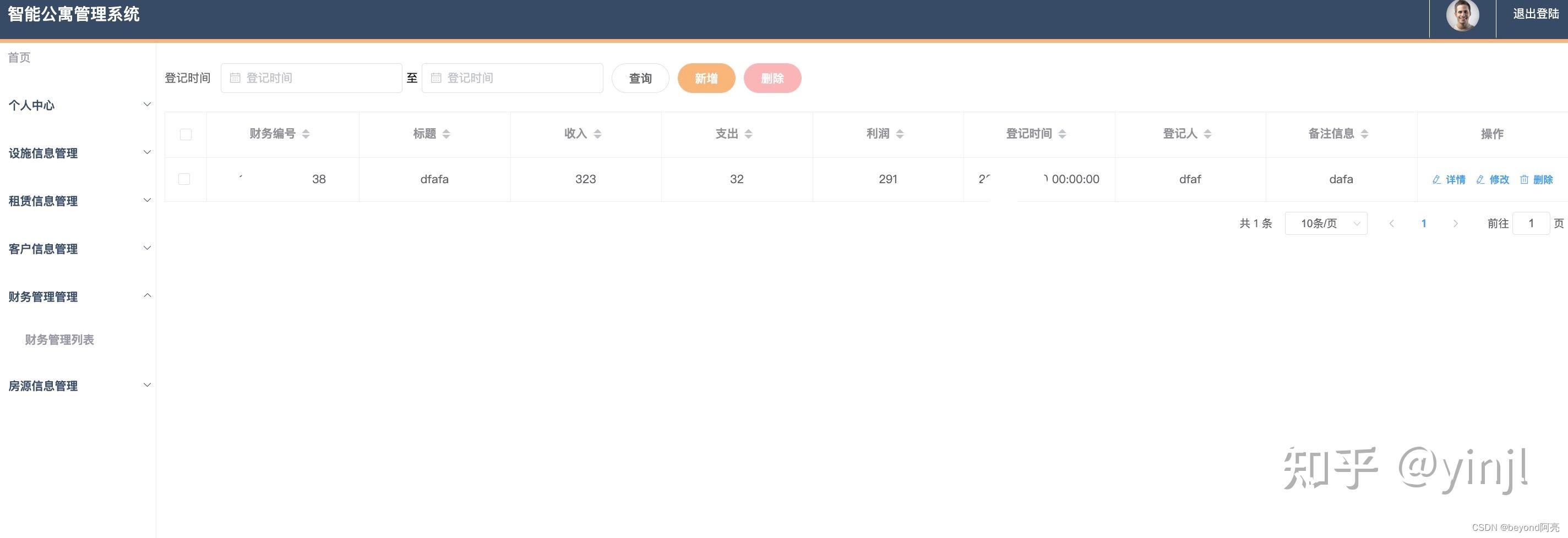 SSM SpringBoot vue智能公寓管理系统 - 知乎