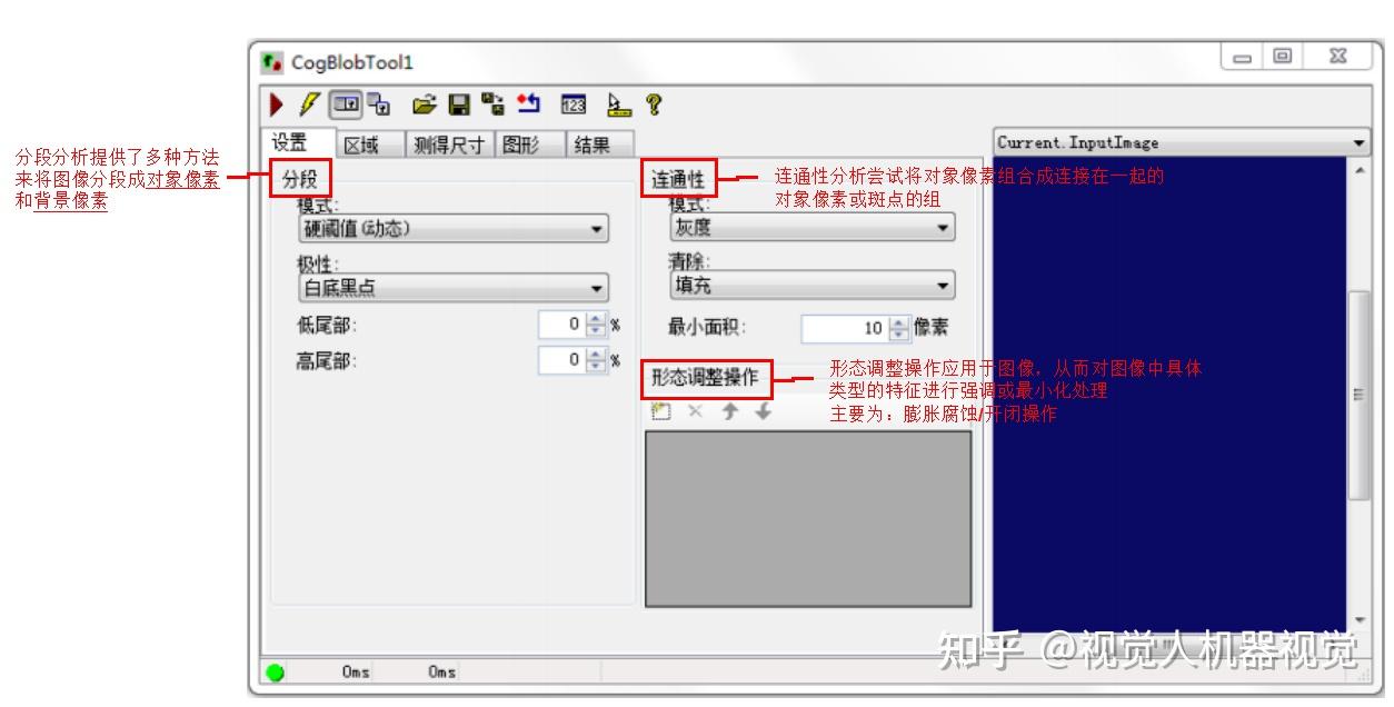 机器视觉康耐视Visionpro工具-CogBlobTool - 知乎