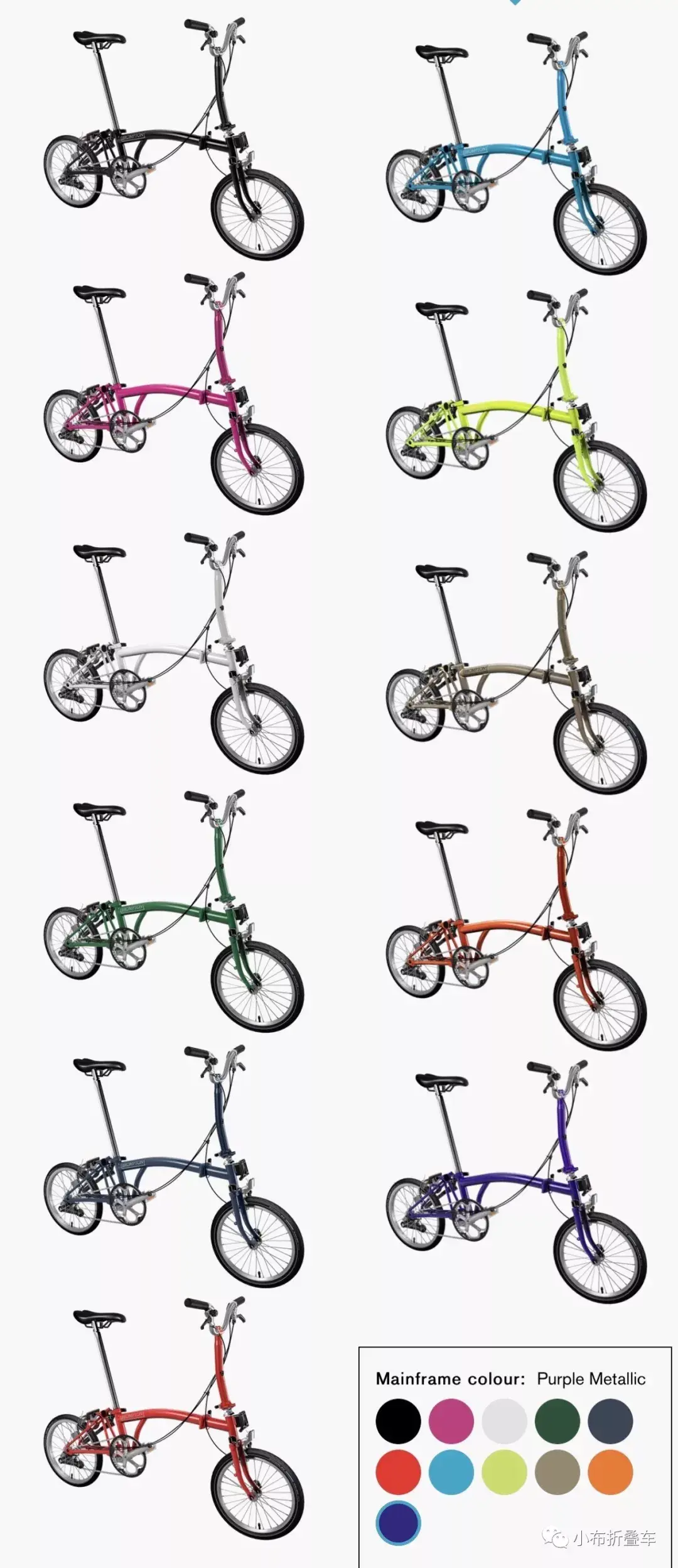 Brompton颜色篇 - 知乎