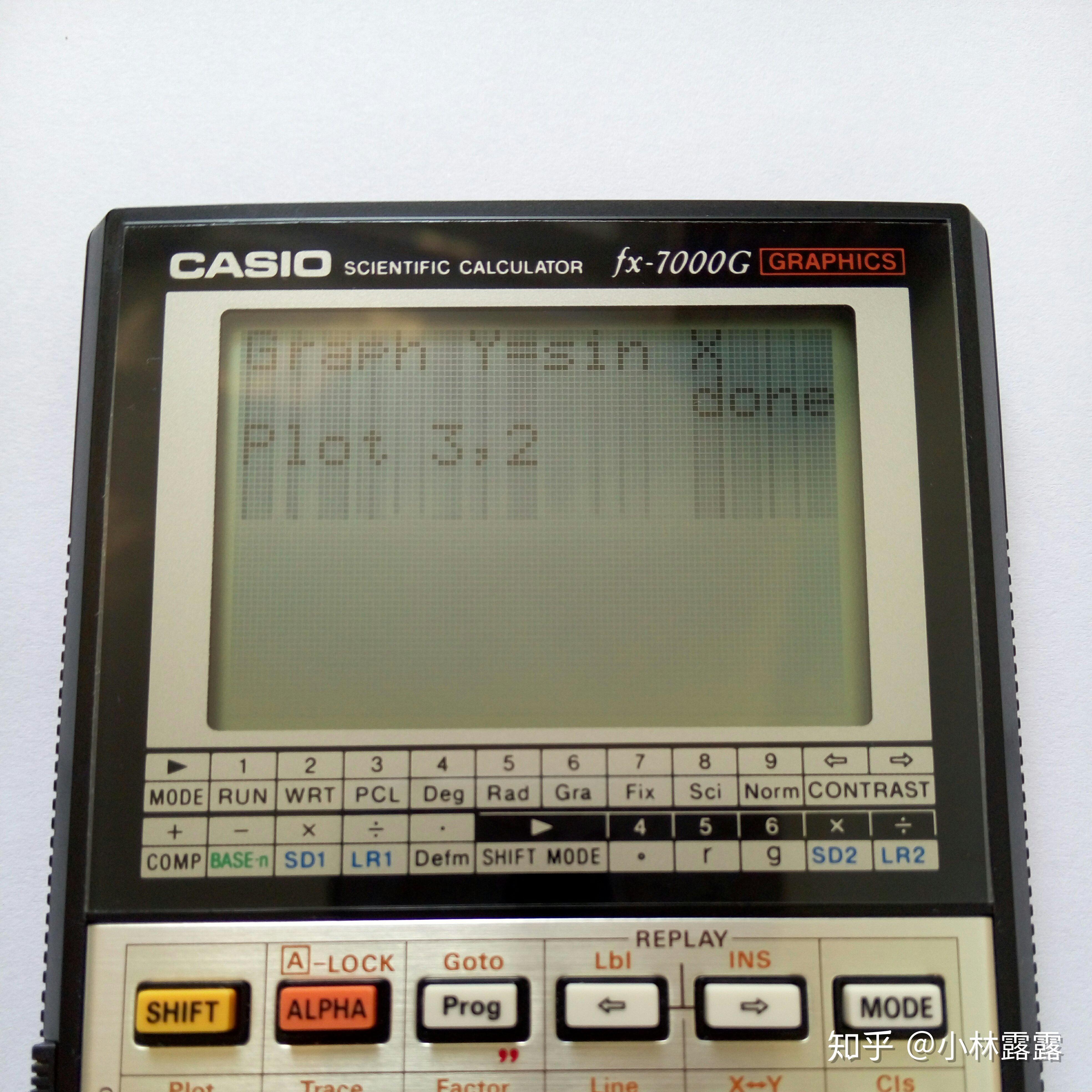 世界首款图形计算器——卡西欧 fx-7000G - 知乎