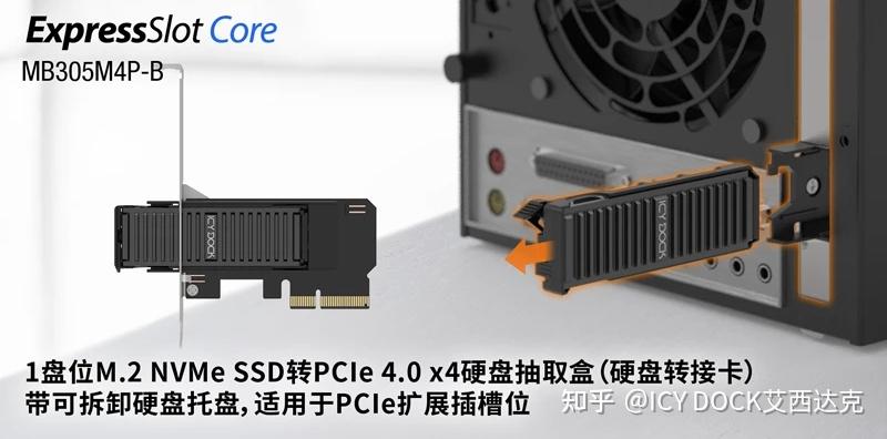 主板上的M.2接口不够该怎么办，ICY DOCK教你如何利用PCIe机箱外拓展M.2！ - 知乎