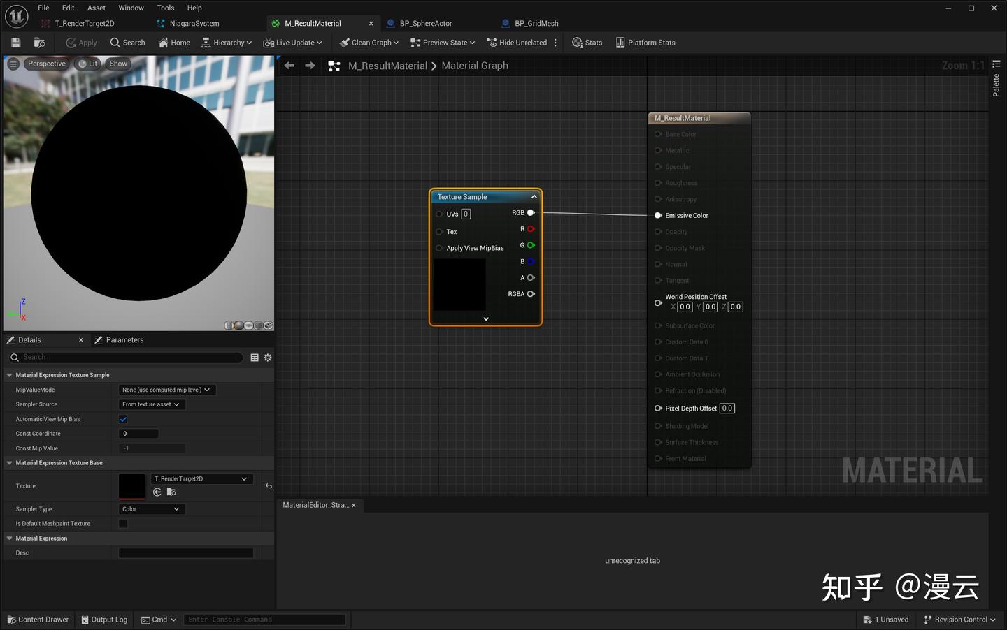 【UE】Niagara读写RenderTarget（曲线实现Compute Shader） - 知乎