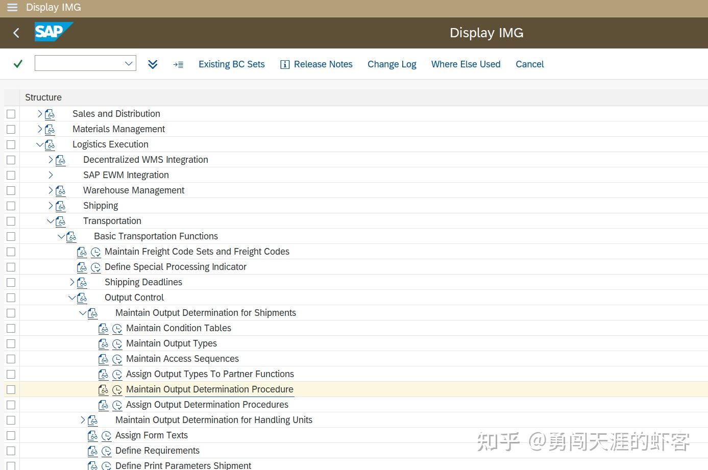 SAP LE Shipment单据没有自动output之分析 - 知乎