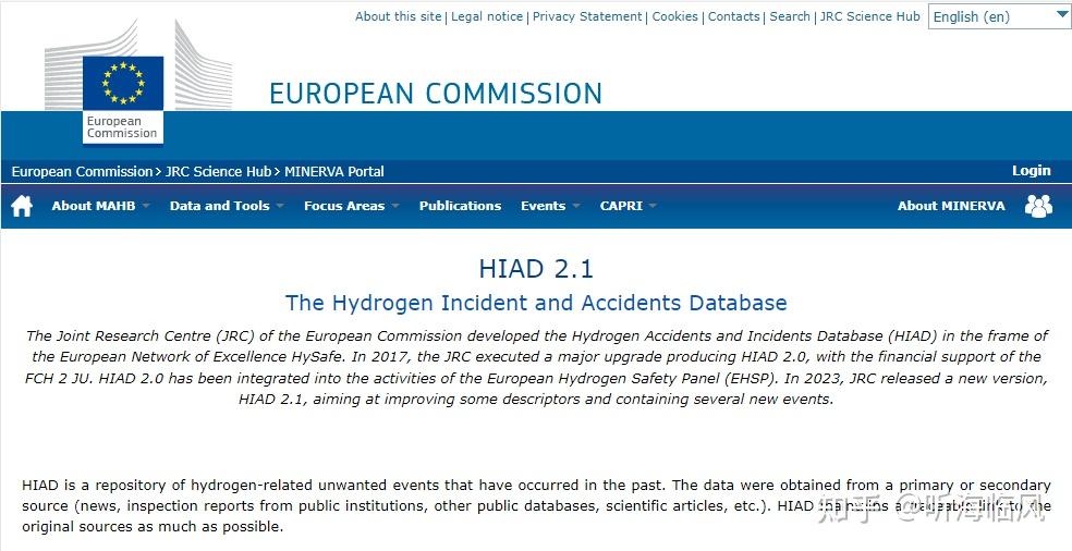 氢安全系列之六十三：涉氢事故数据库上 - 知乎