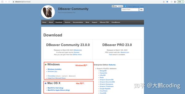 发现了一个好用且免费的SQL数据库工具（DBeaver） - 知乎