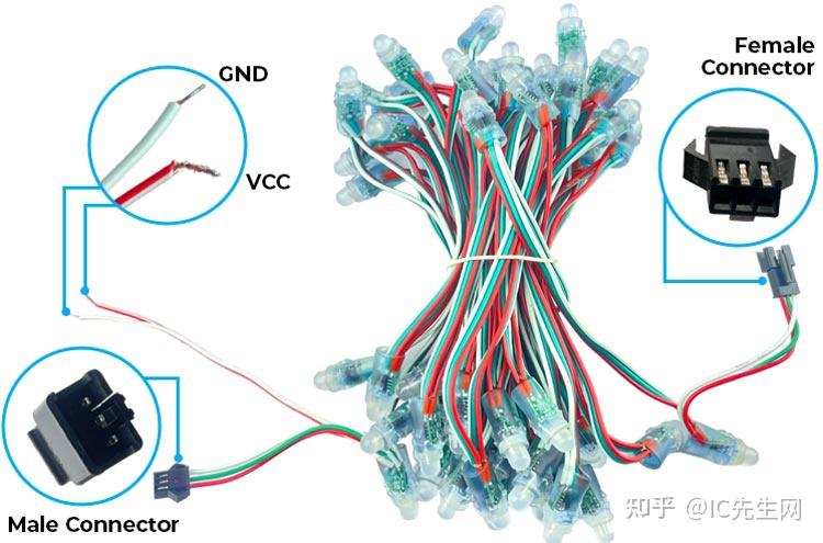 WS8211 RGB LED灯带与Arduino连接分步教程 - 知乎