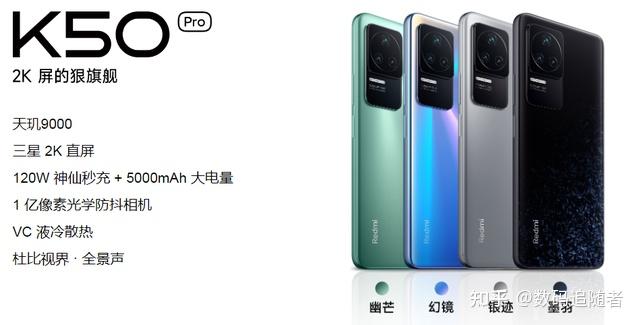 小米红米K50、K50Pro、K50电竞版、K40S哪个值得买？不用纠结了 - 知乎