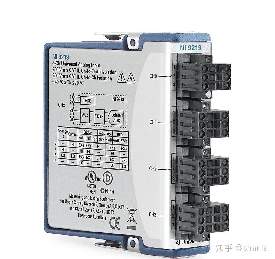 设备基础入门-NI 9219与4线RTD（1） - 知乎