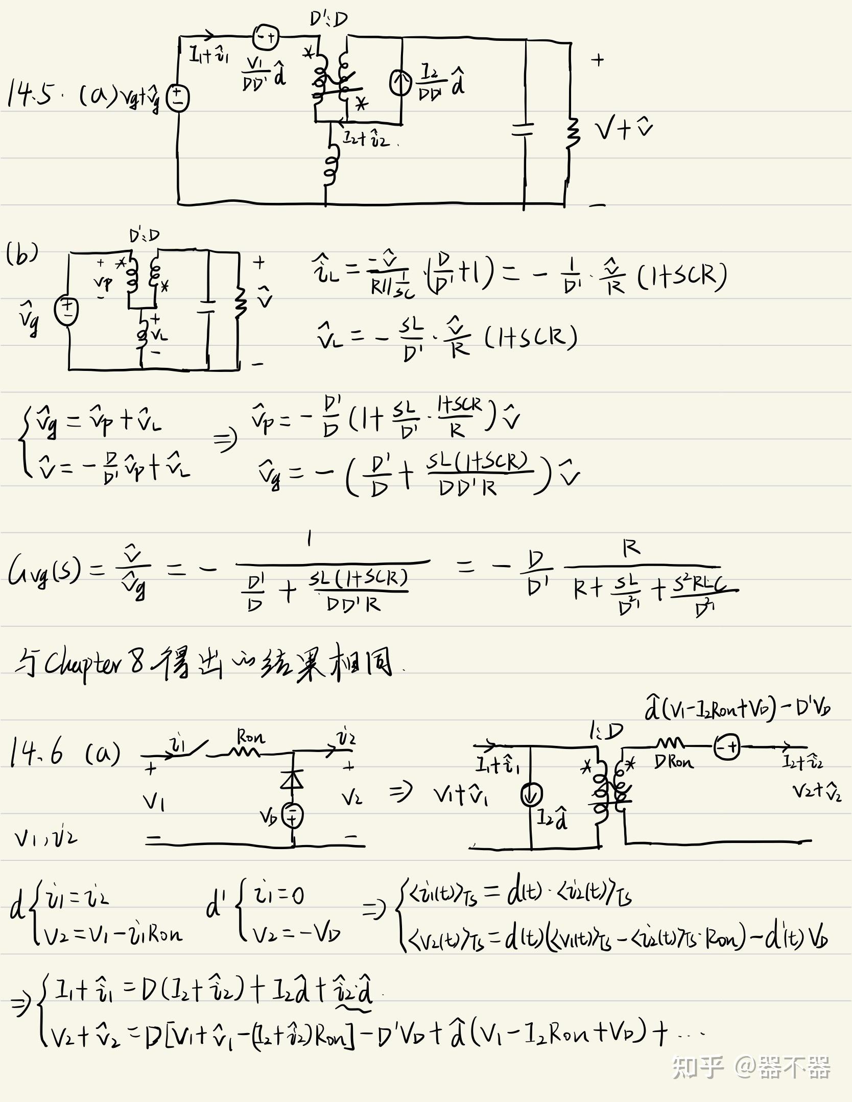 《Fundamentals of Power Electronics》(Robert W.Erickson,Dragan Maksimovic. 3rd Edi.)Solution ...