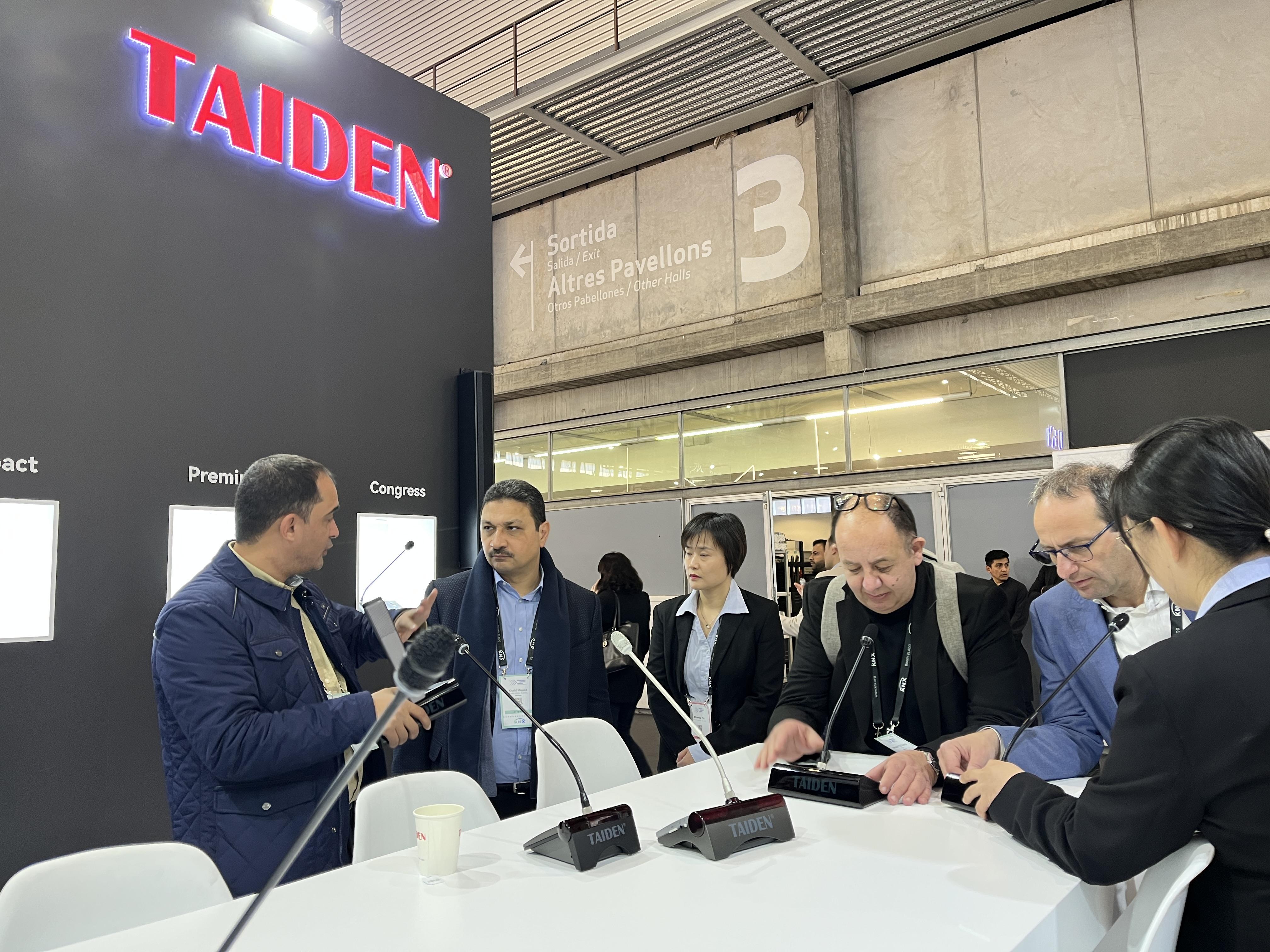 深圳台电（TAIDEN）亮相 2023 ISE 巴塞罗那展 - 知乎