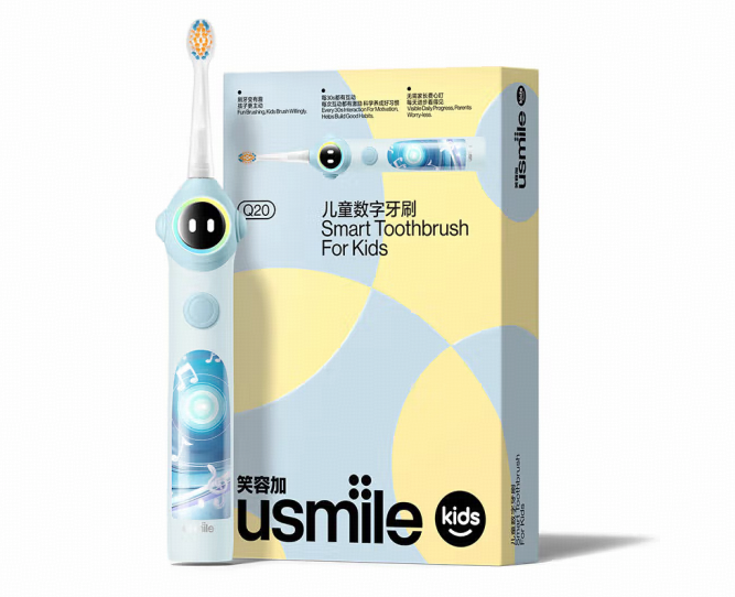 新品测评｜🦷智刷新体验 - Usmile Q20 儿童电动牙刷 - 知乎