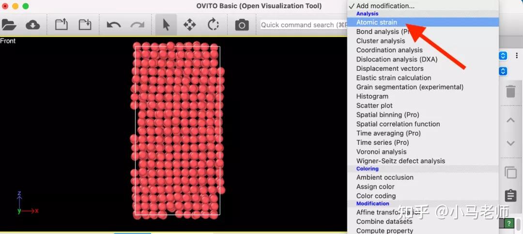 lammps教程：Ovito分析并绘制单原子应变方法 - 知乎