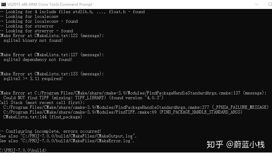 Windows10 gdal Proj sqlite3 windows10-gdal-proj-sqlite3