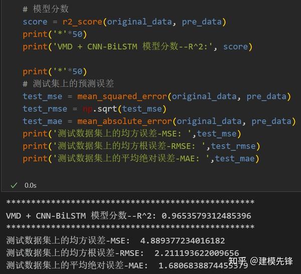 风速预测（七）VMD-CNN-BiLSTM预测模型 - 知乎