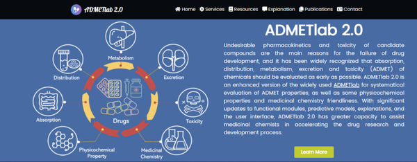 ADMET计算工具 - 知乎