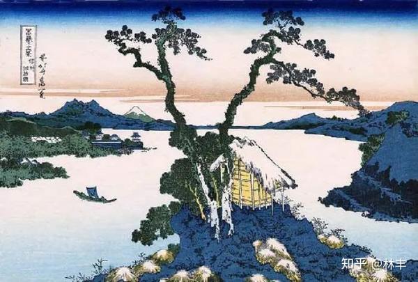 葛饰北斋《富岳三十六景》赏析（全46图） - 知乎