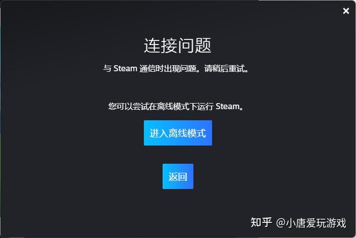 steam连接问题与steam通信时出现问题怎么解决？ - 知乎