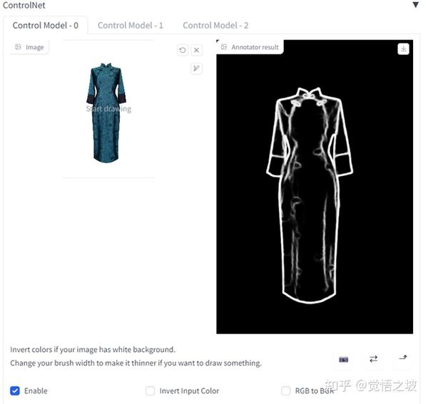 Controlnet+Inpaint让AI模特穿上你家的衣服 - 知乎