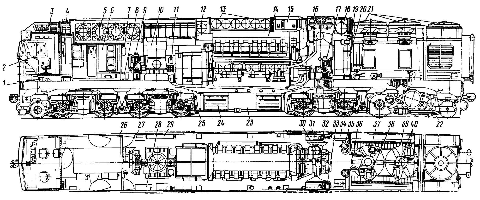 【铁道科普】苏联铁路的“二十对轮”——2TE126型内燃机车 - 知乎