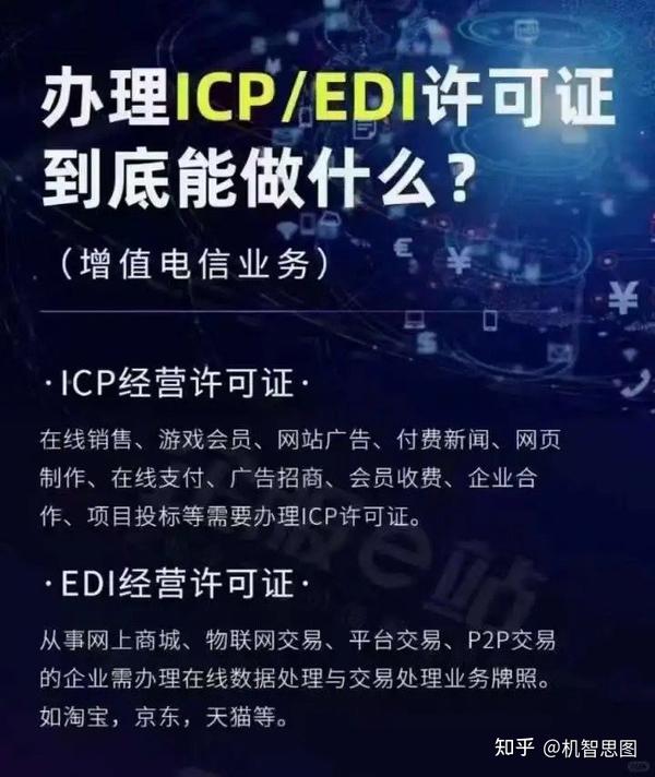 增值电信ICP、EDI许可证用途及申请办理流程 - 知乎