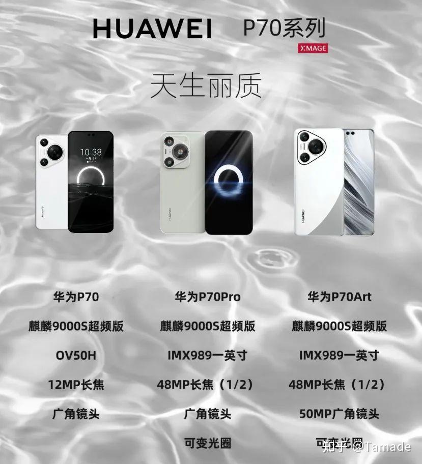 华为 P70 系列来了，全员到齐！麒麟9010+7400mAh+双200MP摄像，太炸裂了 - 知乎
