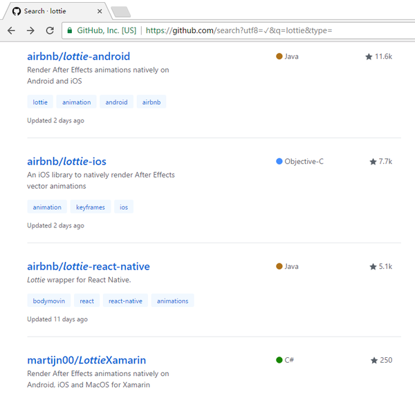 大杀器Bodymovin和Lottie：把AE动画转换成HTML5/Android/iOS原生动画 - 知乎