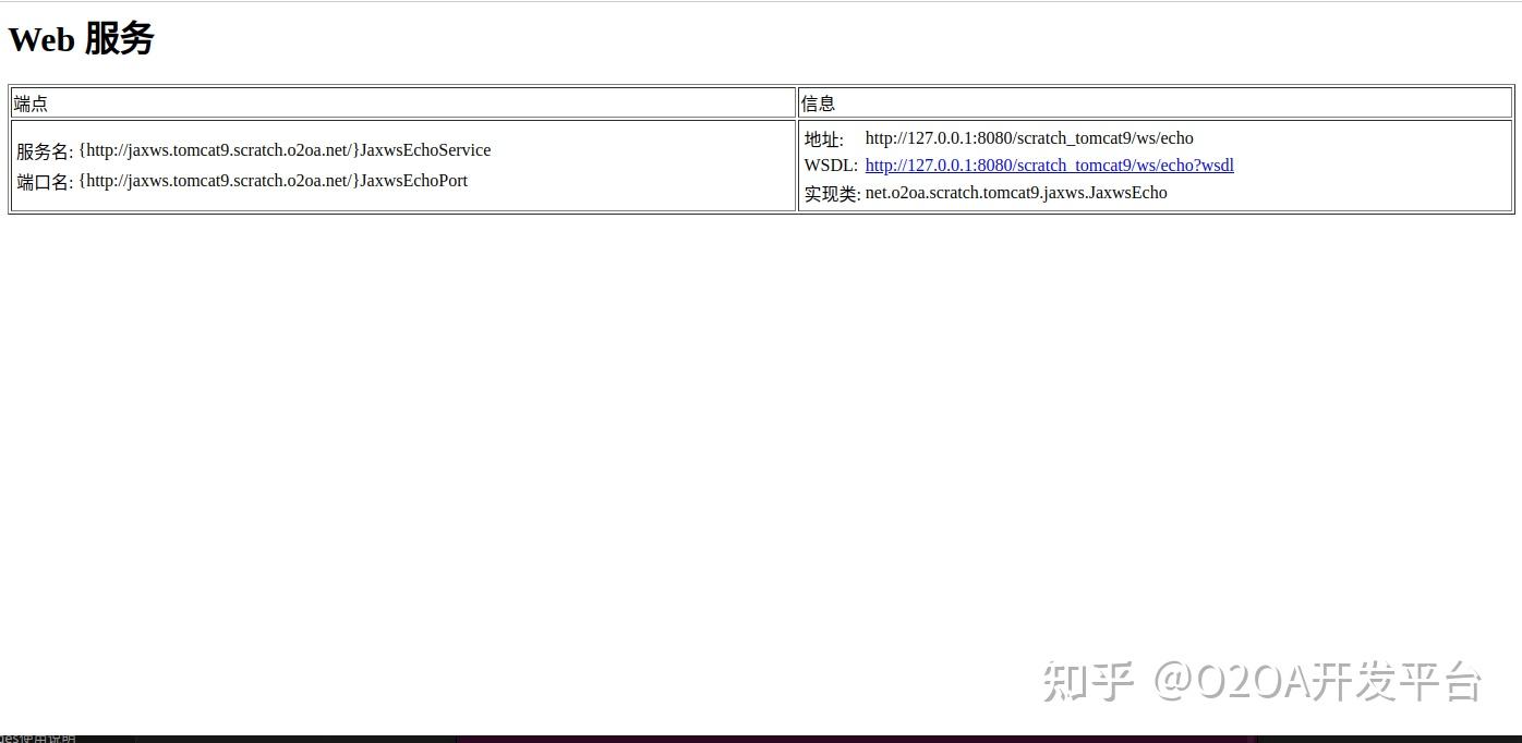 O2OA (翱途) o2server 调用 webServices jaxws 样例 - 知乎