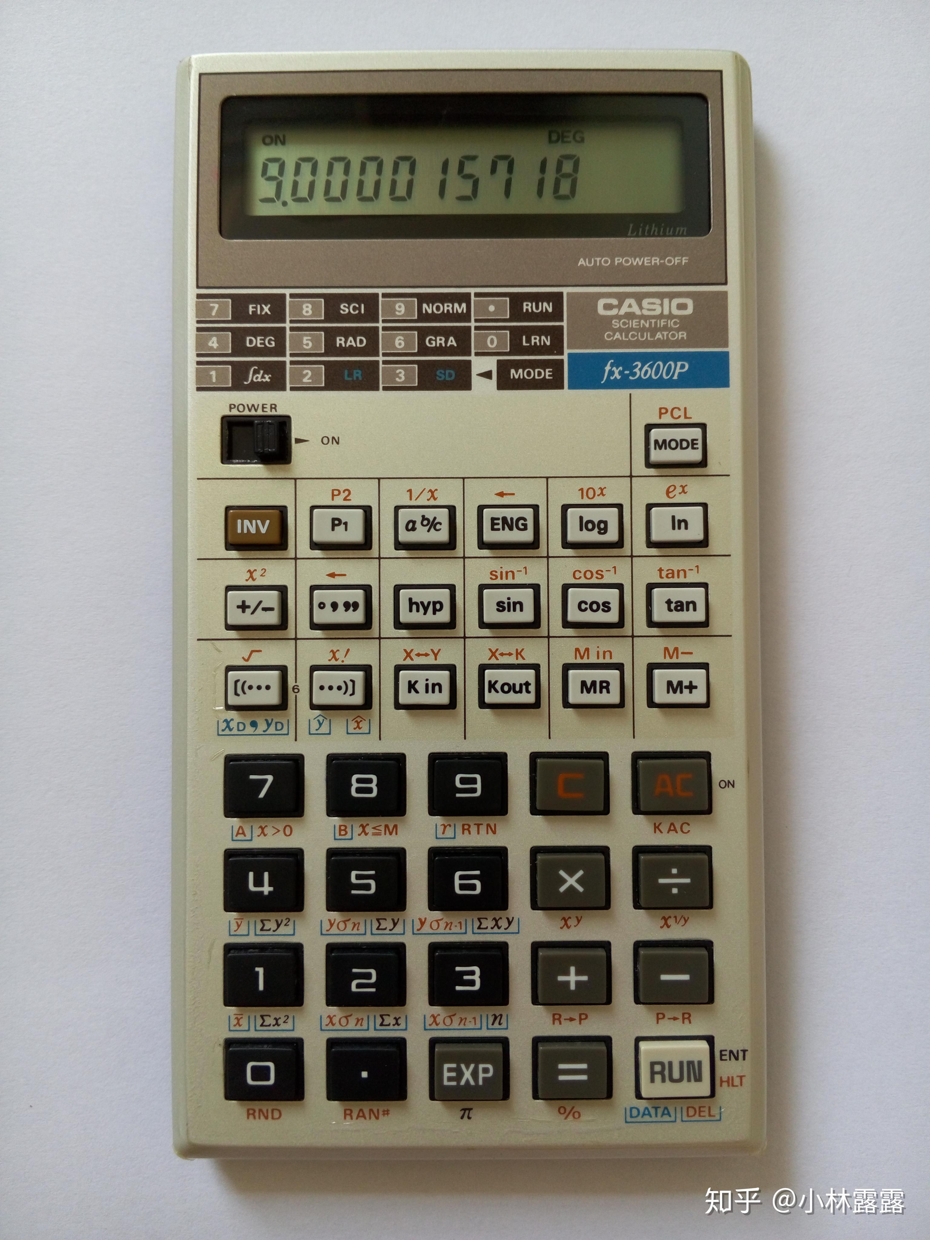 世界首款图形计算器——卡西欧 fx-7000G - 知乎