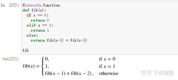 Python科学公式符号库latexify,让公式编写更加容易